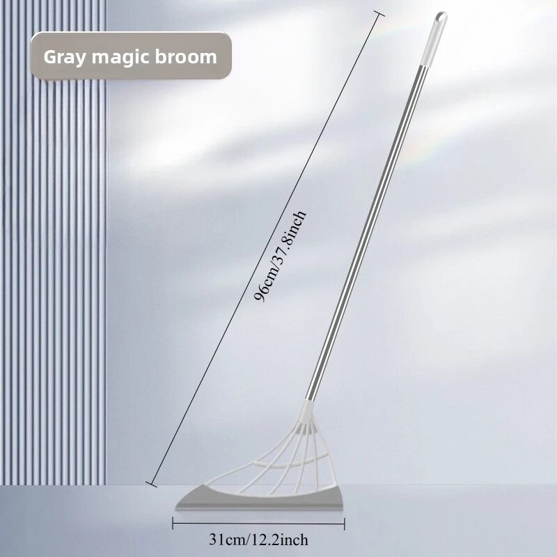Силиконовая метла Light Grey 96см