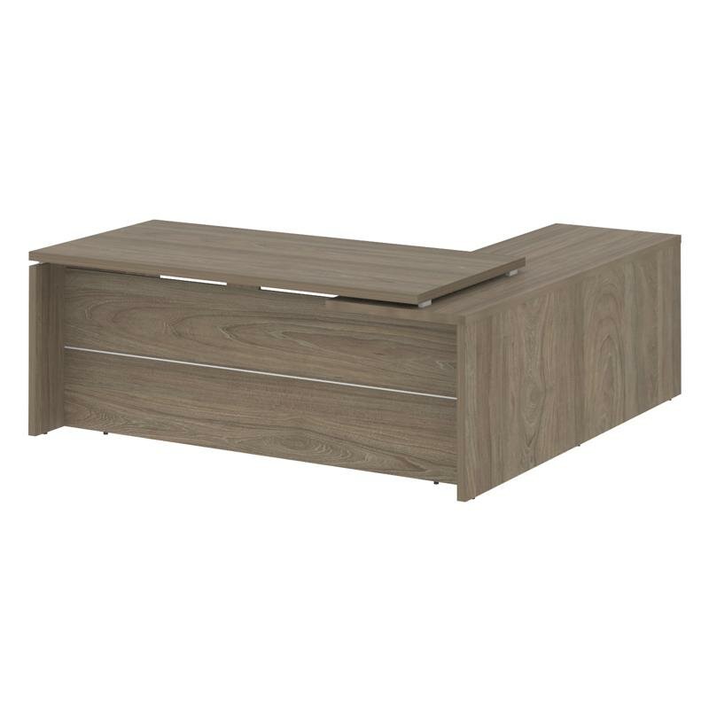 Угловой письменный стол левый Yalta Riva LT. C-20 (L) Вяз Благородный 2000*2000*750