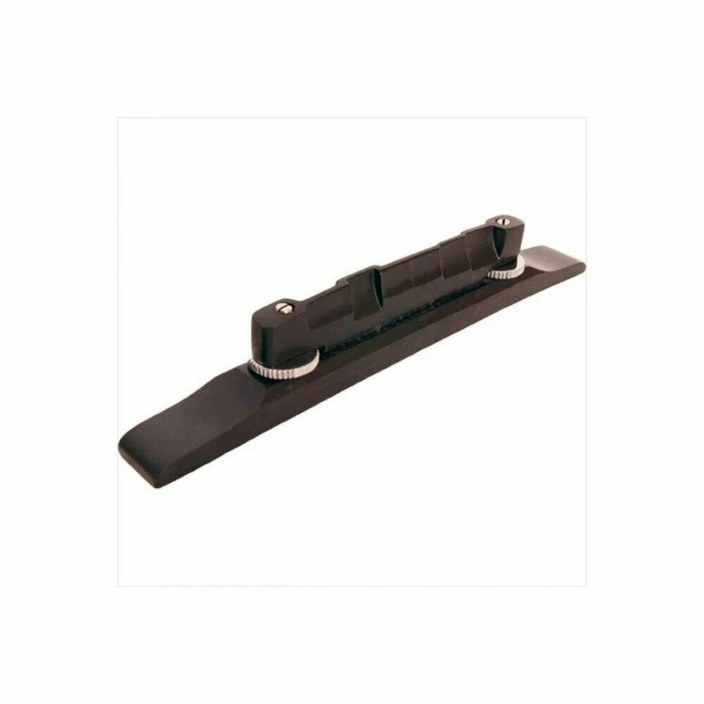 Струнодержатель WBO GBJCE, для акустической гитары, фиксированный, с регулируемым порожком