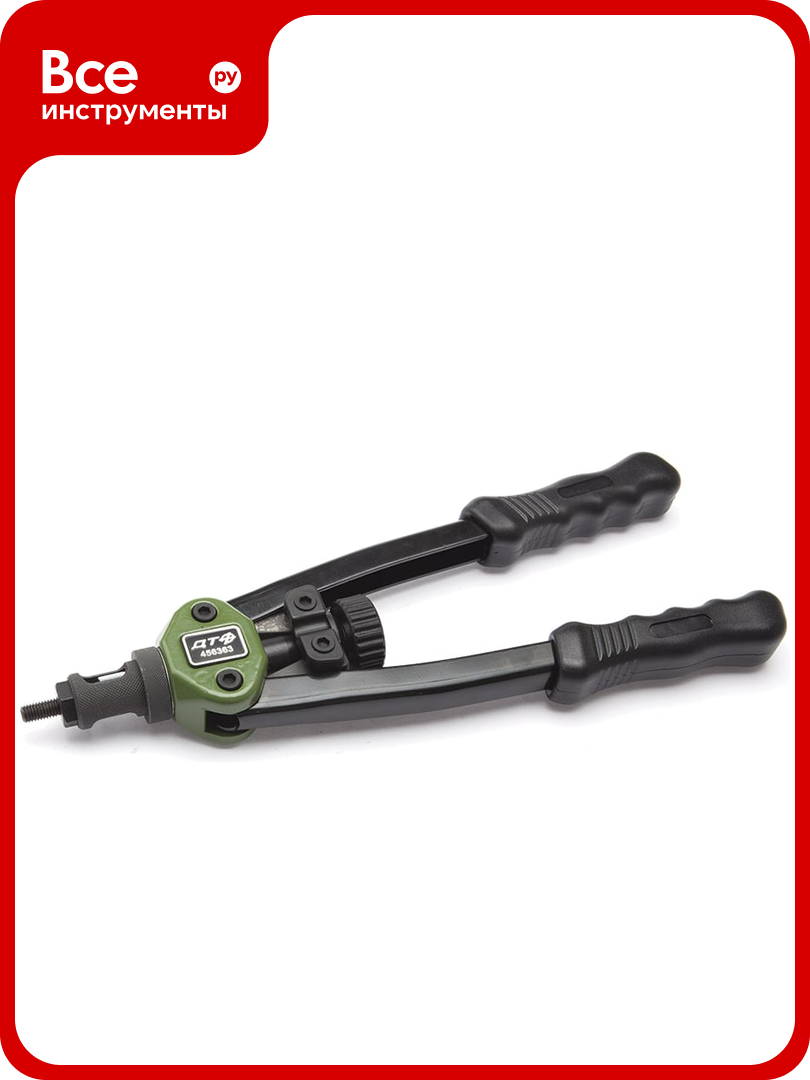 Заклепочник Дело Техники для резьбовых заклепок двуручный M3-M10 456363, 5 мм, сталь