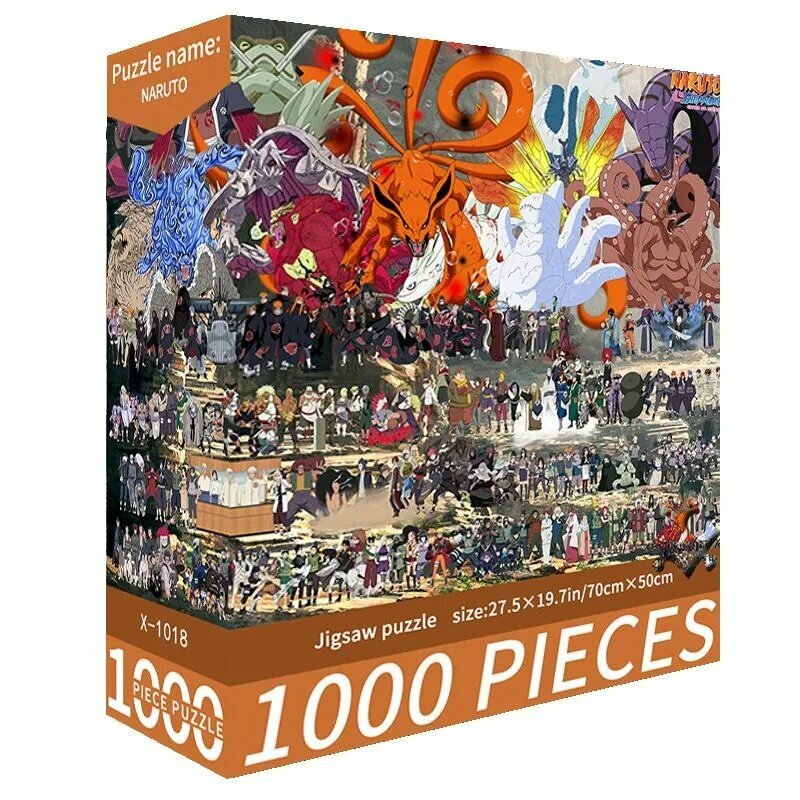 Пазл "Наруто - коллекция", 1000 деталей