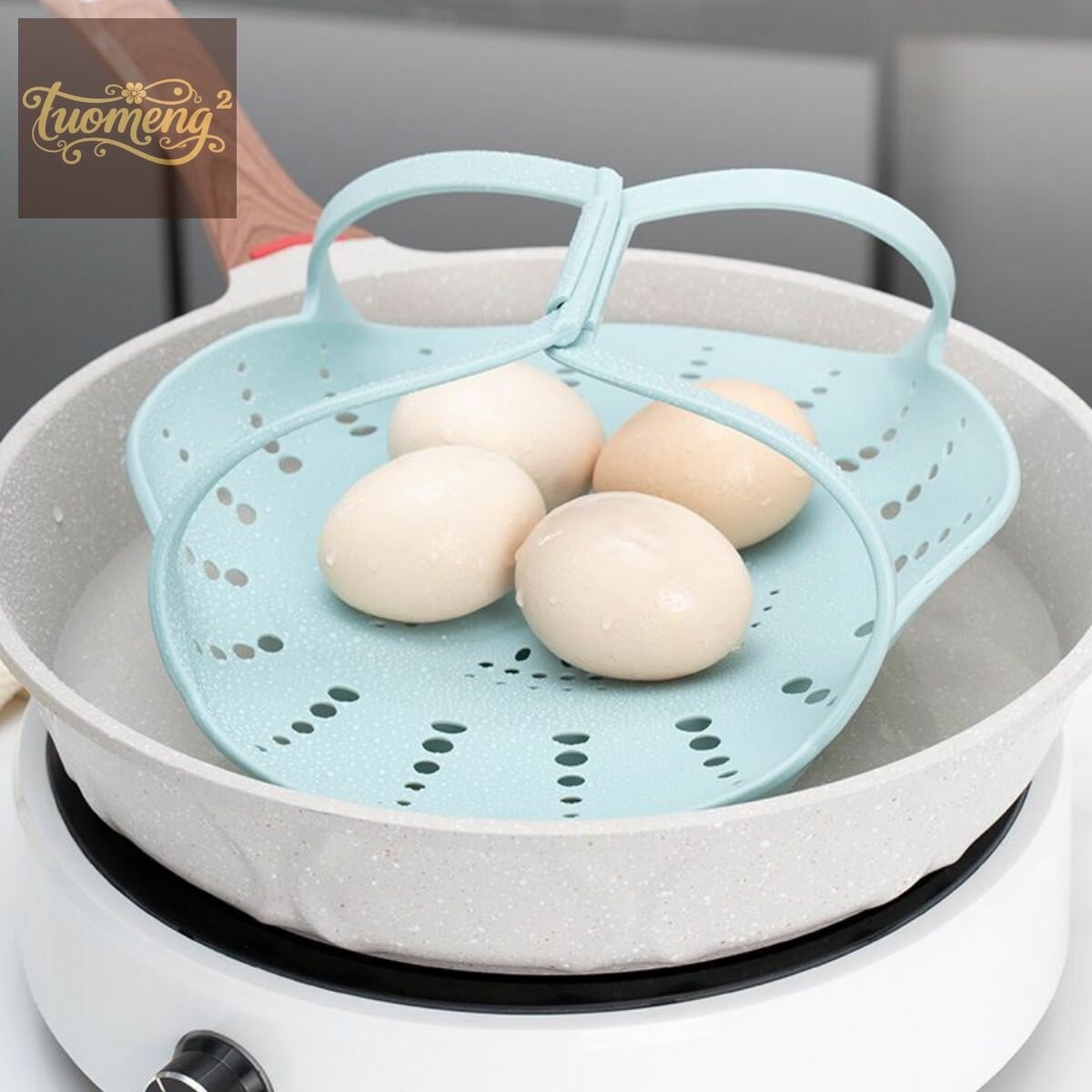 Пароварка, Силикон, Термосиликон, 1 яруса, 2 л