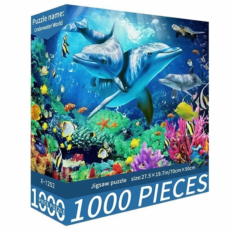 Пазл Подводный мир, 1000 деталей
