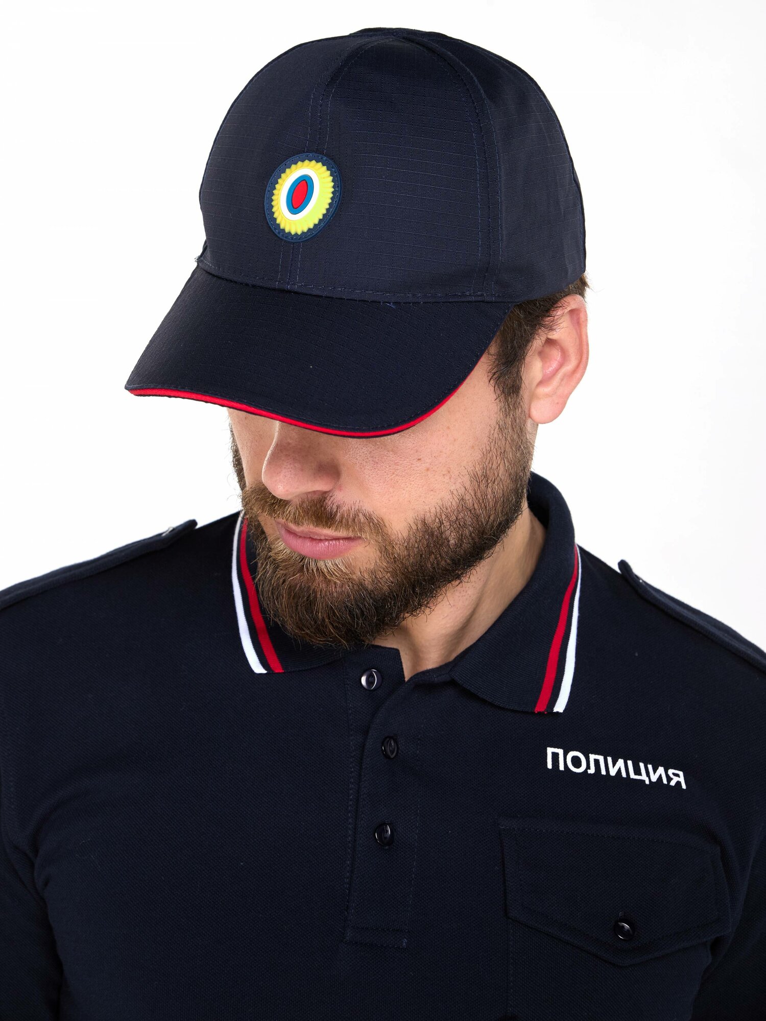 Бейсболка полиции с кокардой рипстоп (59)