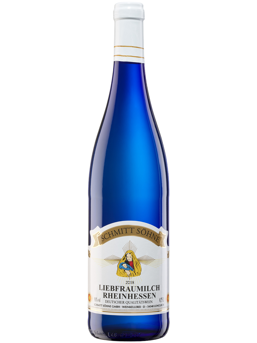 Вино Liebfraumilch "Молоко любимой женщины", белое, полусладкое, 0,75 л