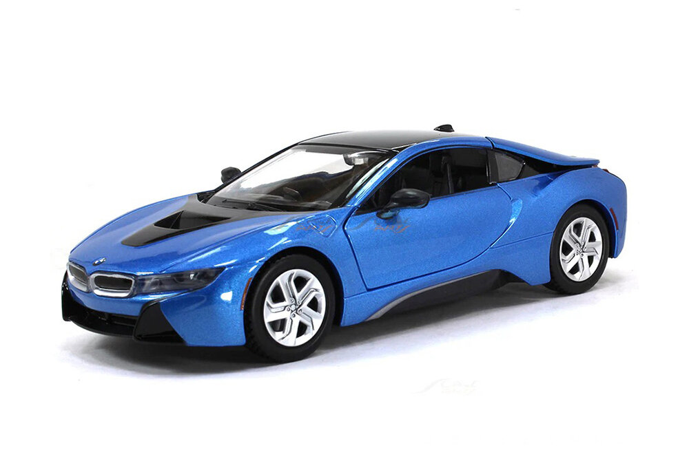Модель коллекционная MOTORMAX Bmw I8 coupe 2018 blue / бмв АЙ8 синий