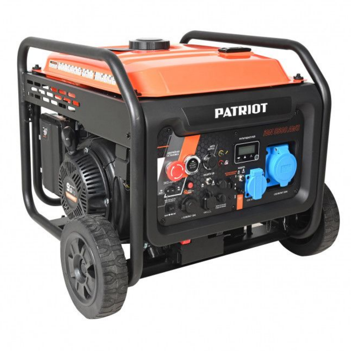 Генератор Patriot iGN 5500AWS, черный/оранжевый, инверторный