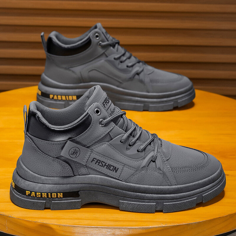 JYL Кроссовки Мужчины Весна Стильные Антискользящие Ткань/S1107 gray