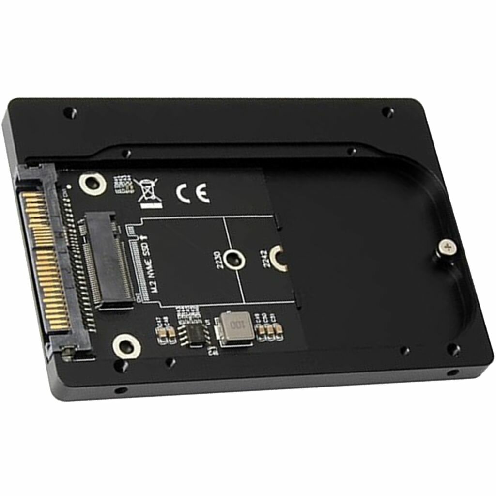 Корпус для конвертера SFF-8639 U.2 в PCIe3.0 M.2 NVMe для совместимости с 2.5-дюймовыми дисками