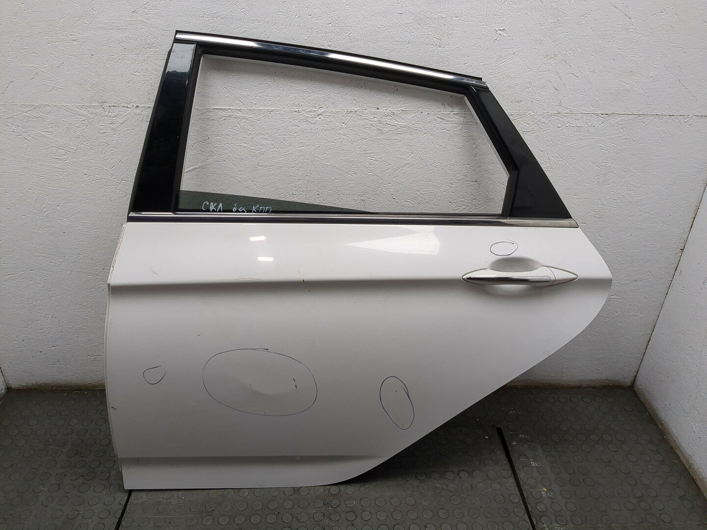 Дверь боковая (легковая) левая задняя Hyundai i40 Б/У