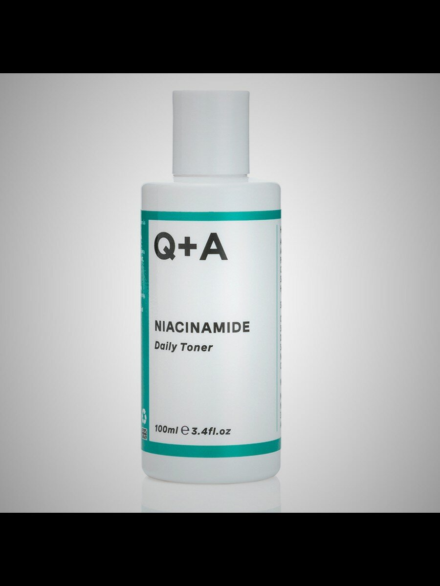 Q+A NIACINAMIDE Daily Toner, Тоник для лица NIACINAMIDE 100 мл