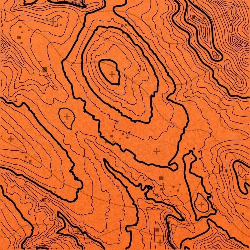 Лист Kydex 300x300 мм, толщина 1.5/2 мм, текстура Simple Terrain, для ножен и тактических аксессуаров, материал для формовки и изготовления чехлов своими руками