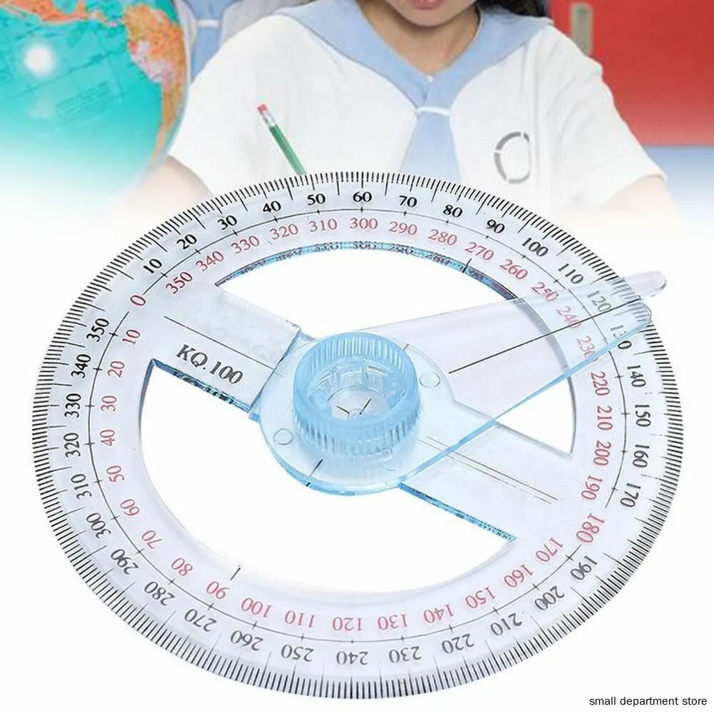 Транспортир Kewen KQ100 360 градусов