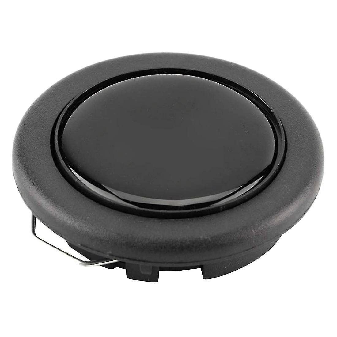 Кнопка клакшена рулевого колеса для автомобилей, ремнизированная рулевая кнопка, цвет: черный, материал: ABS, размер: 6 см, внутренний диаметр: 5 см, количество в упаковке: 1 шт.