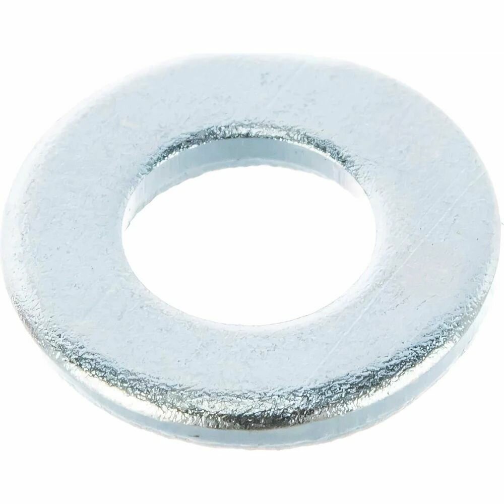 Плоская оцинкованная шайба DIN125а М6 300шт - коробка Tech-Krep 105259