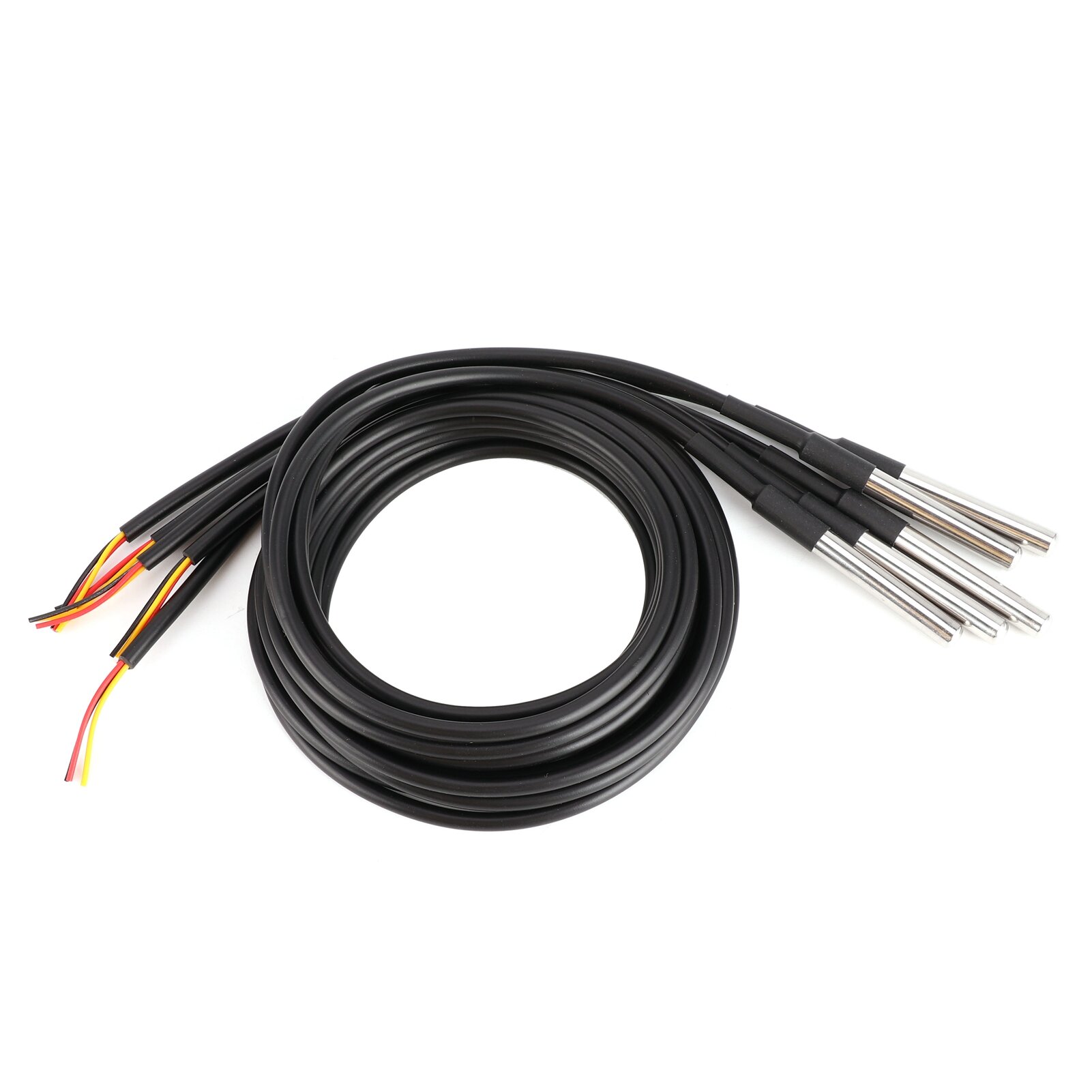 5 шт. датчиков температуры из нержавеющей стали с водонепроницаемым кабелем