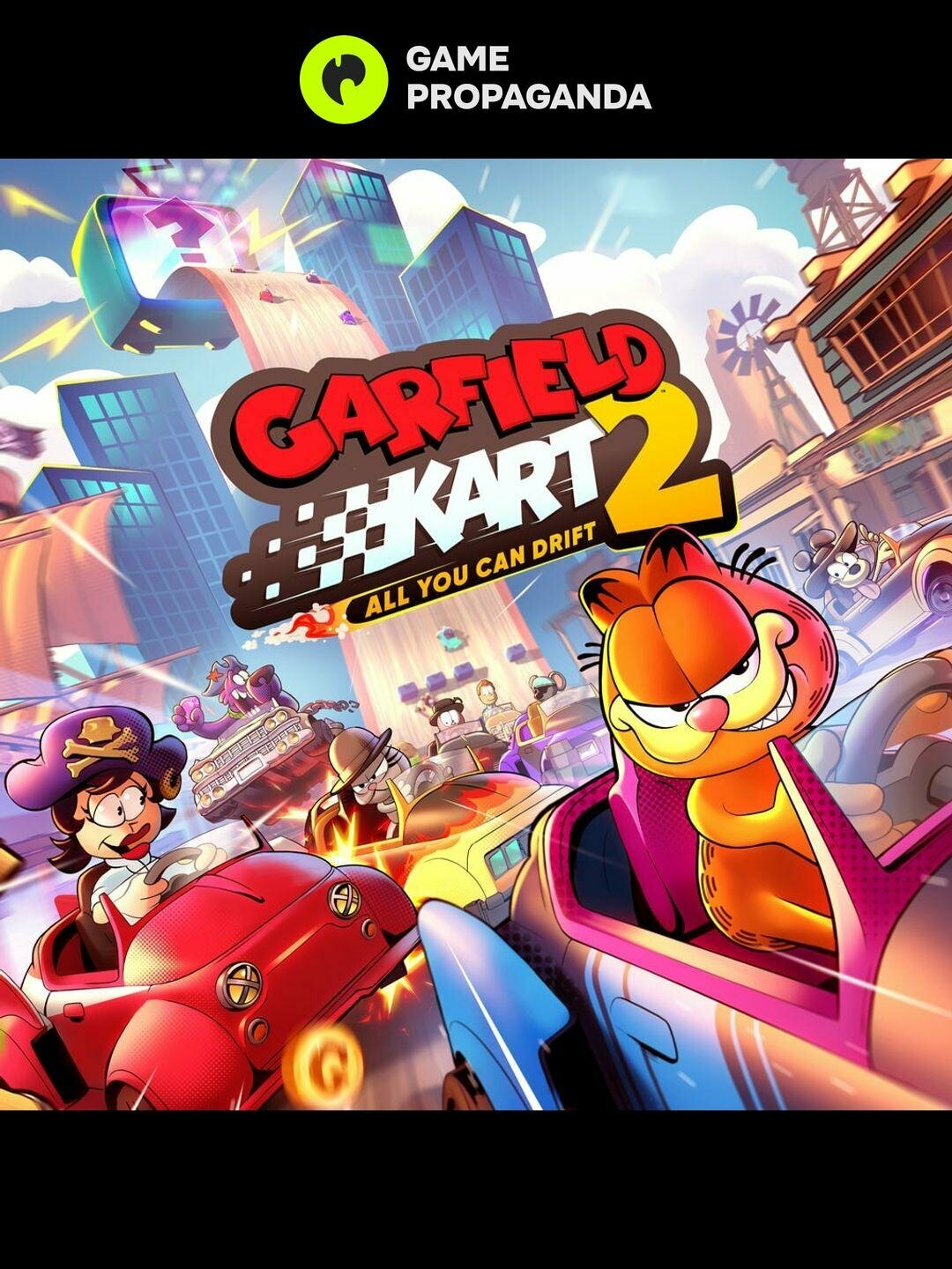 Игра Garfield Kart 2 - All You Can Drift PS5 + 201 TRY на баланс PSN. Турция. Цифровая версия