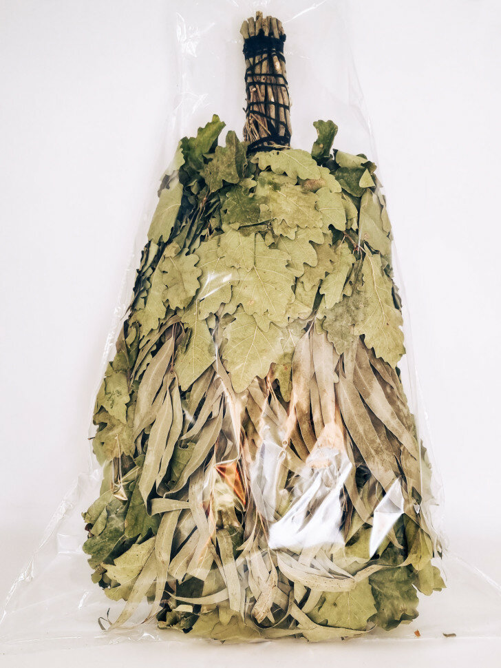 Веник, смешаный - дуб "Экстра" с эвкалиптом