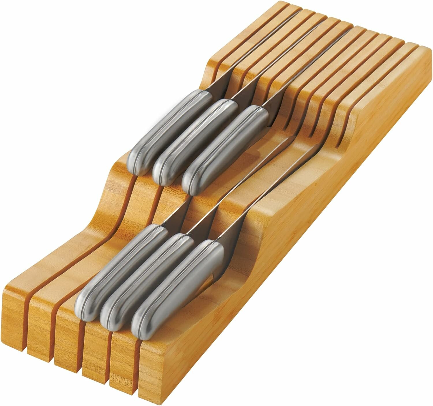 Органайзер для ящиков из бамбука для кухни