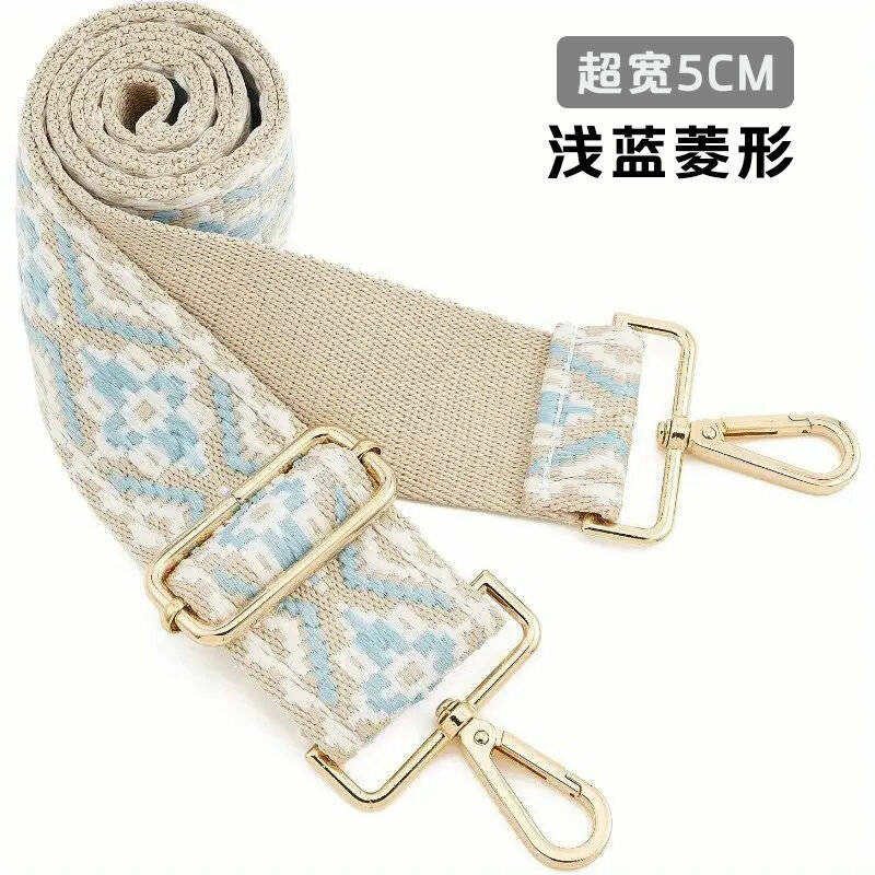 Вышитая женская сумка с регулируемым плечевым ремнем, кроссбоди, этнический стиль, ретро, расширенная европейская и американская жаккардовая мода