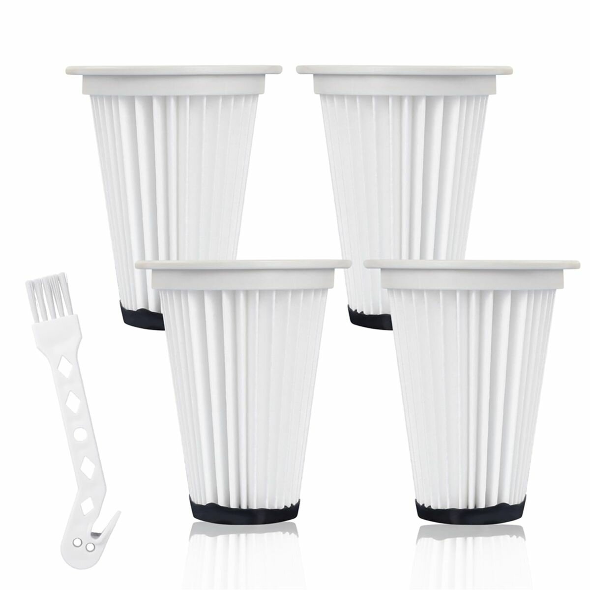 4 фильтра для пылесоса Einhell TE-SV 18 Li, моющийся фильтр