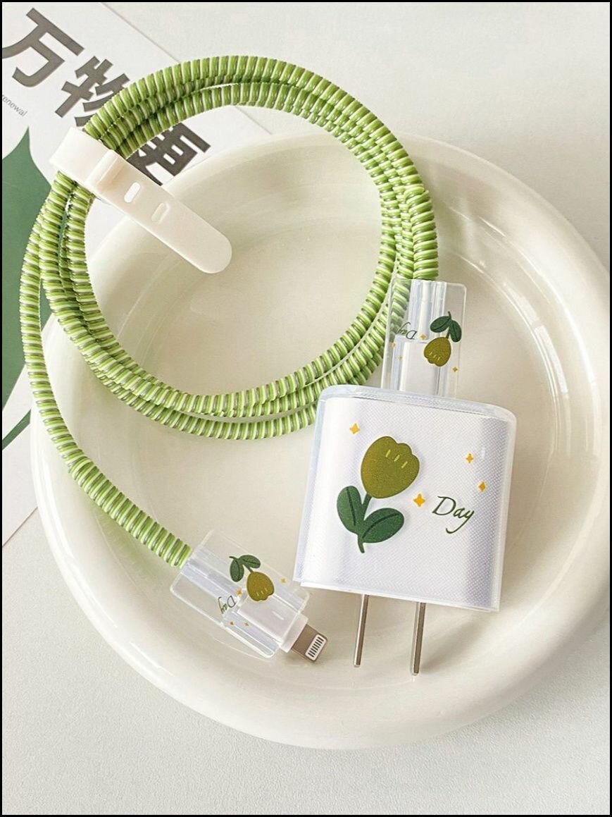 Усиленная защита для зарядного кабеля iPhone, противоизносный кожух для коннектора 13/14/15/16 Pro Max, надежное крепление