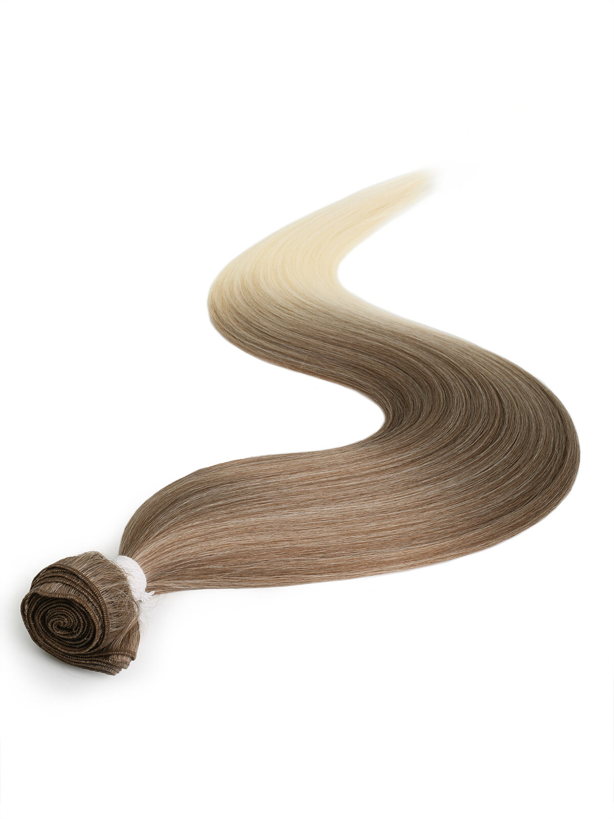 Hairshop Биопротеин для наращивания Вандер на трессах (2 слоя) OMBRE BLONDE2 210гр 80см (из светло коричневого в блонд)