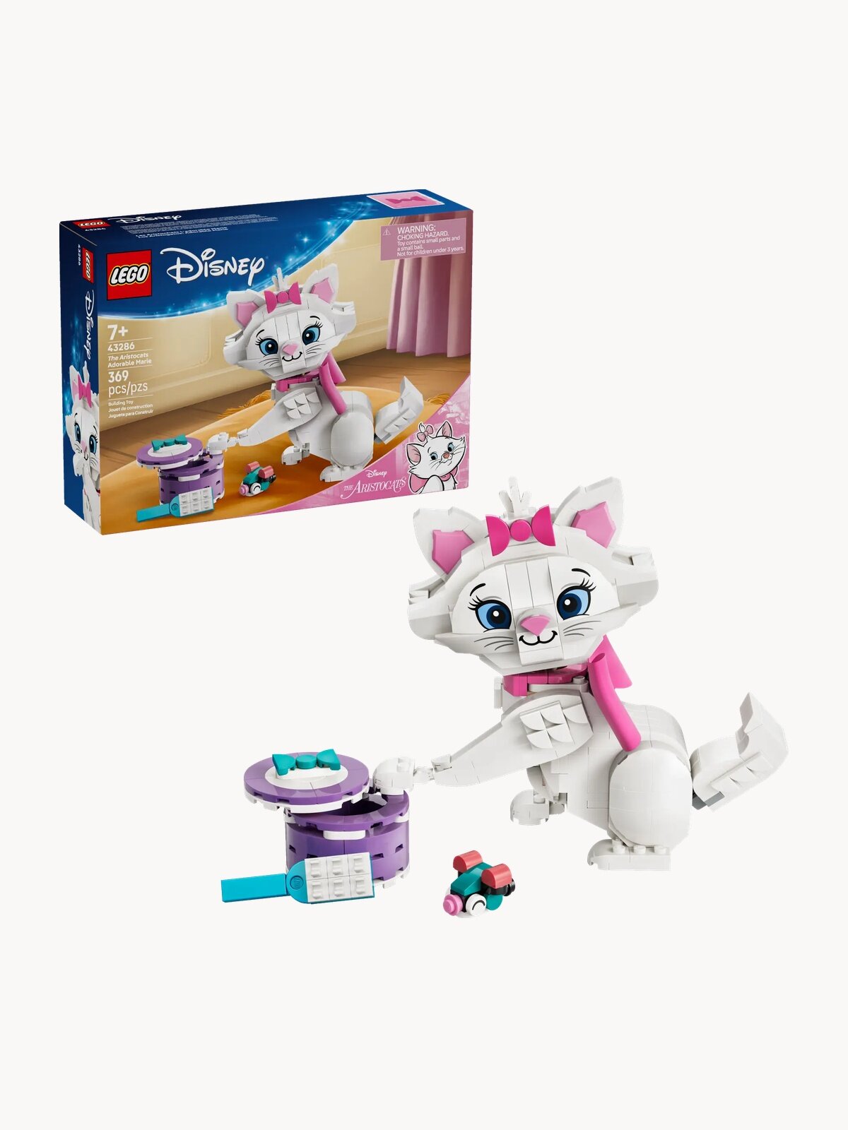 Конструктор LEGO Disney™ 43286 Коты-аристократы: Очаровательная Мари, 369 дет.