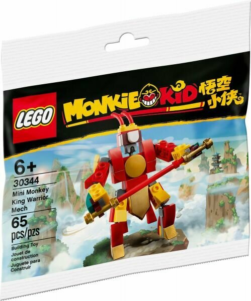 Lego 30344 Monkie Kid Мини-робот Царя Обезьян