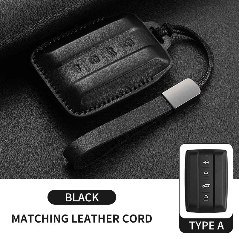 Автомобильный чехол для дистанционного брелока, защитная сумка для Great Wall GWM WEY TANK 300 500 Tank300 Tank500, брелок для ключей, кожаный аксессуар A-Green key rope