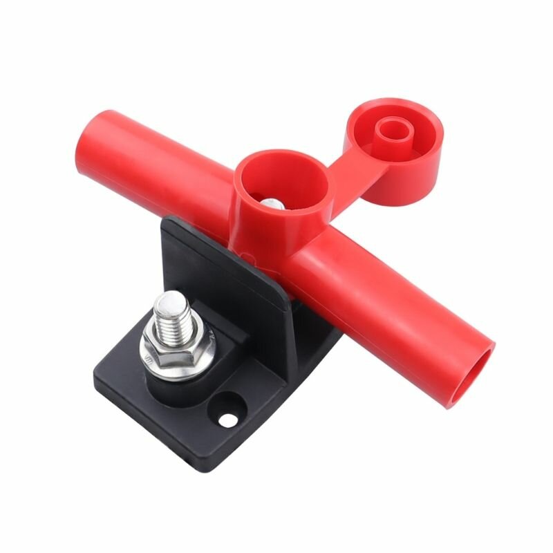 Двойная клеммная колодка автобуса Rv yacht car M8 с огнестойкой нейлоновой оболочкой-черный