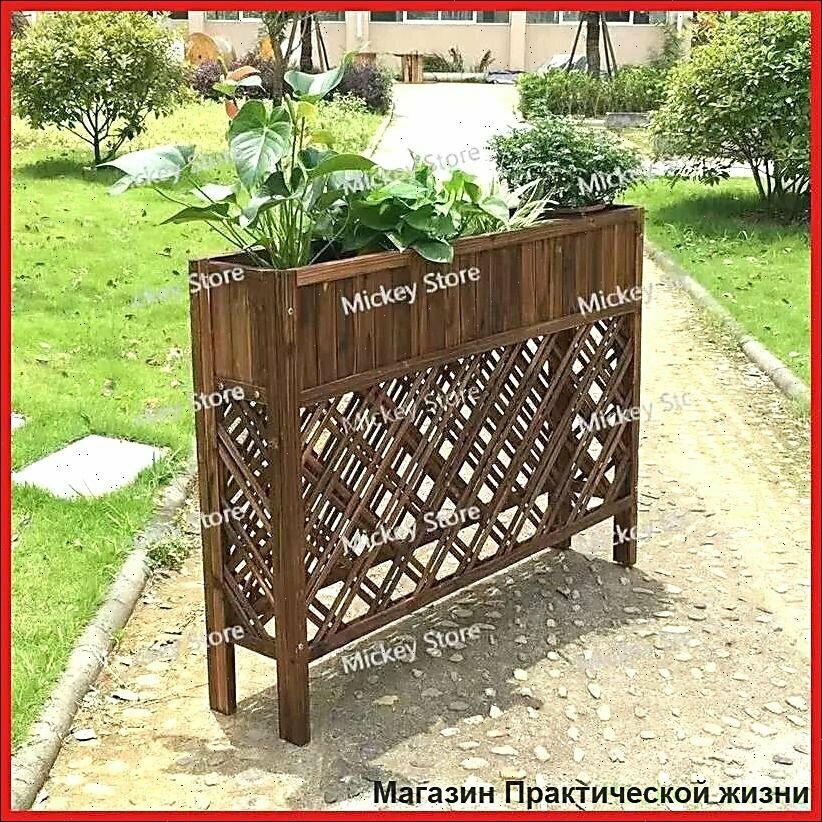 Ящик садовый длина 80 см, ширина 25 см, высота 90 см.