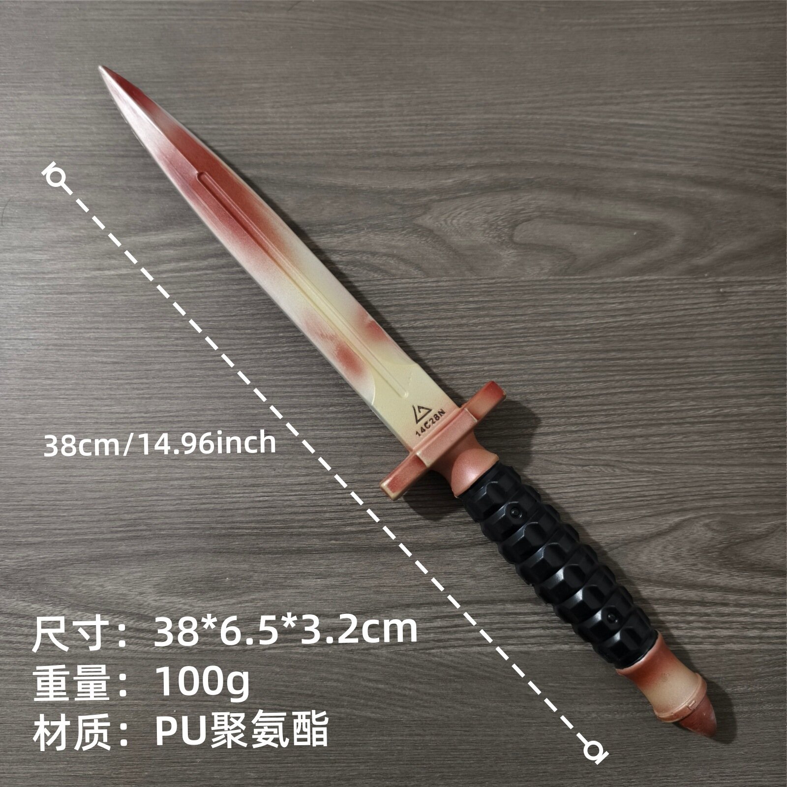 Карманный нож Black Hawk, оружие для операции Delta, реквизит для ближнего боя, карманный нож, модель из PU резины, игрушка в подарок