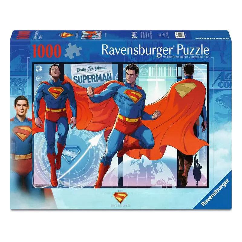 Пазл Ravensburger 1000 Супермен, арт. 01508, классический, 70x50