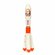 Игрушка-ракета "Мир" с космонавтом, пластик, 7.5x39.5x7.5см, для детей от 3 лет