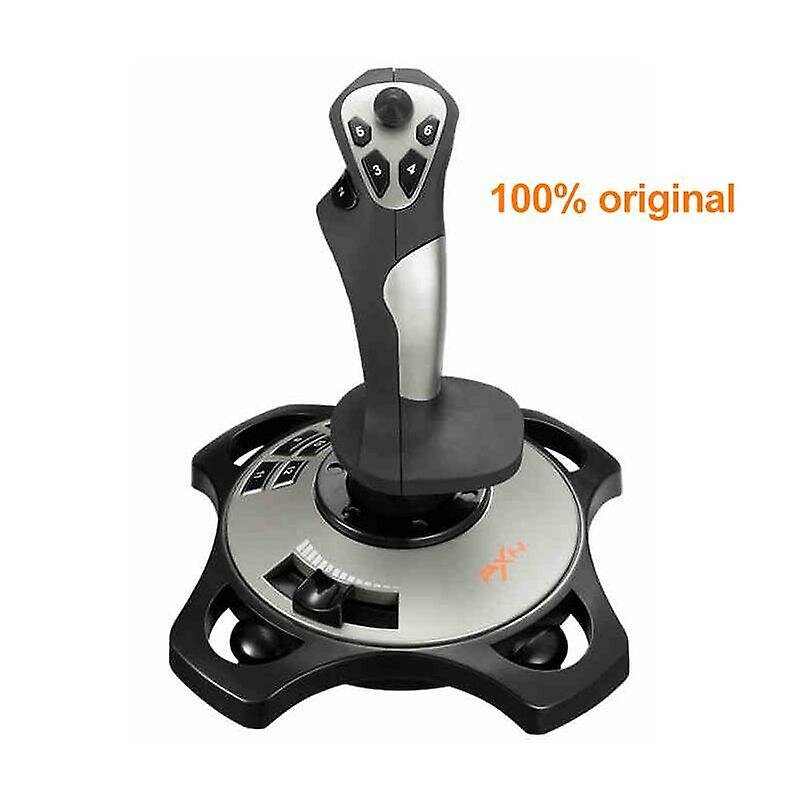 PXN PXN-2113 ПК ПК Flight Stick Джойстик Игровой контроллер 4 Оси Аркадный контроль Геймпад для игр Fly Джойстик Android (черный)