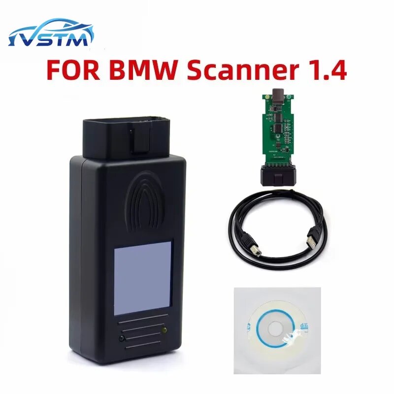 Диагностический интерфейс OBD2 для BMW, диагностический интерфейс для BMW серии 2024, 1,4