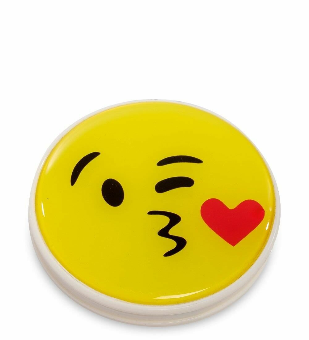 Зеркало круглое Смайлик A2116481 разностор, Пластик