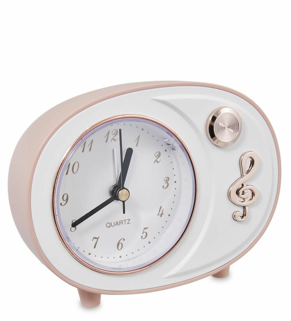 Будильник "Скрипичный ключ" розовый A2191269