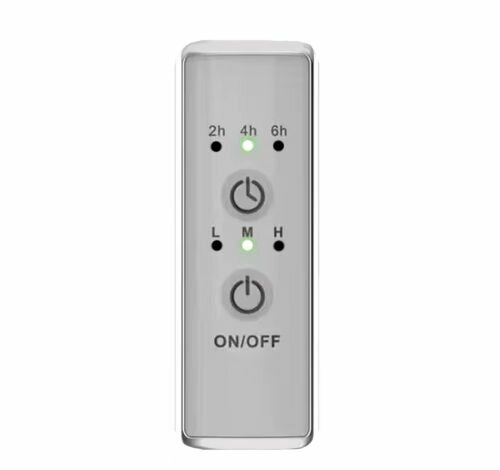 Панель управления для полотенцесушителя с сухим тэном с таймером и регулятором на круглую трубу Ф32 мм. серый