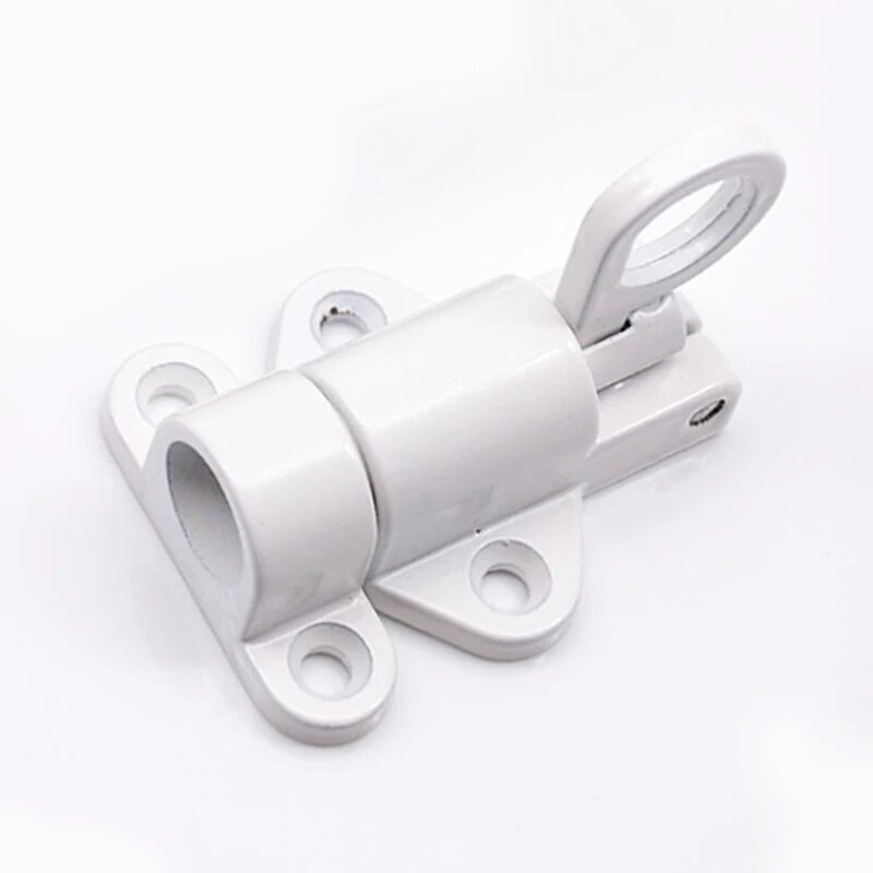 Автоматическая пружинная защелка из алюминиевого сплава белый