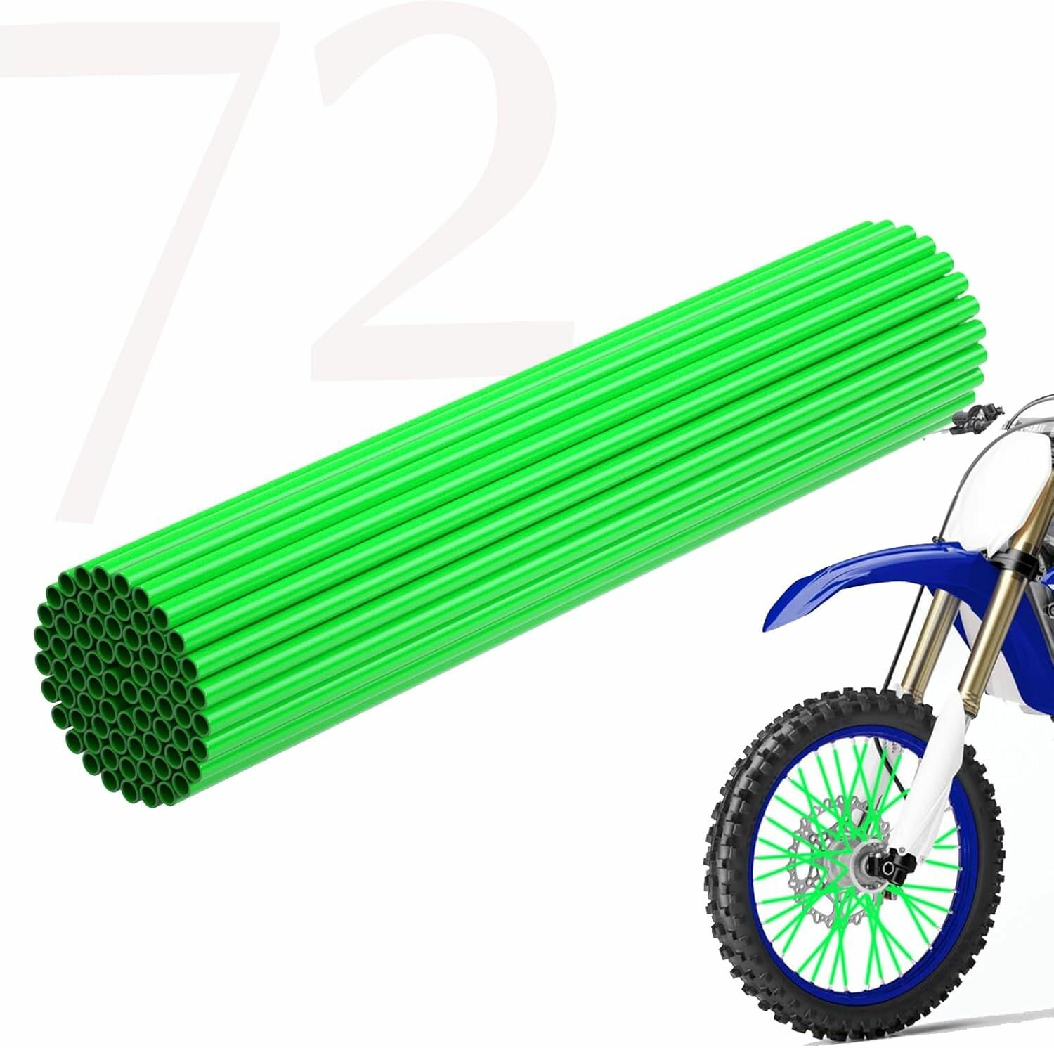 Накладки на спицы мотоцикла, питбайка