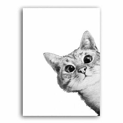 Печать на холсте "Милые кошки", Jack York 3, 60x80cm Canvas