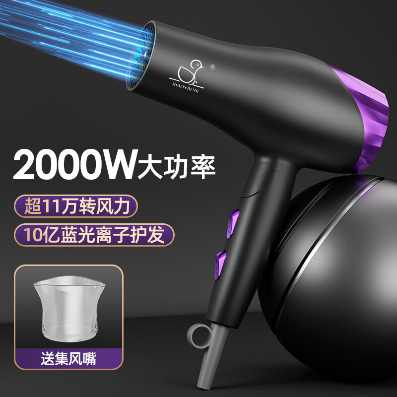 2000W Складной фен для волос салонный ионный горячий и холодный уход за волосами зимний мощный фен для отеля парикмахерская