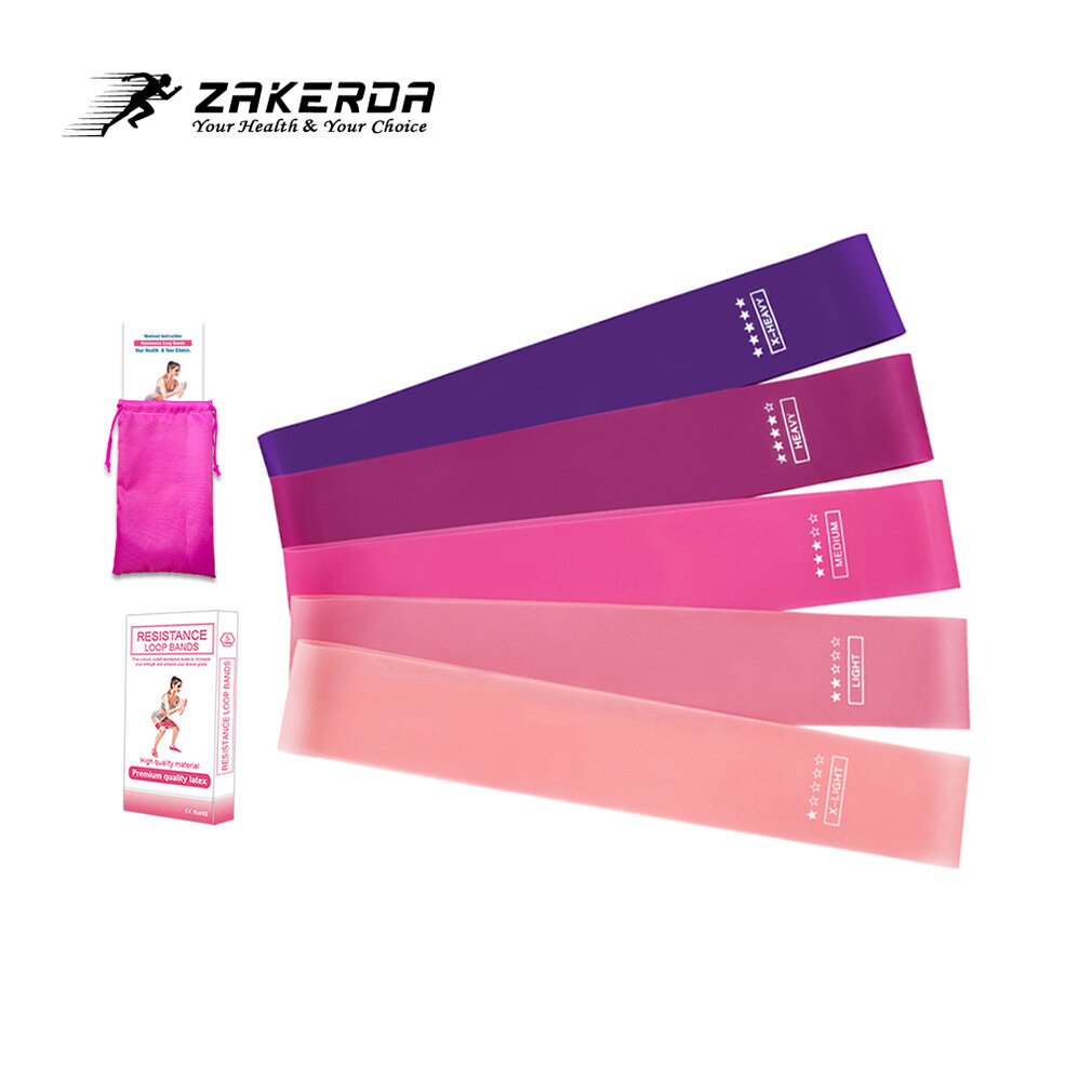 Эластичная лента для йоги с красным градиентом, для силовых тренировок, домашних упражнений, подтягивания ягодиц и