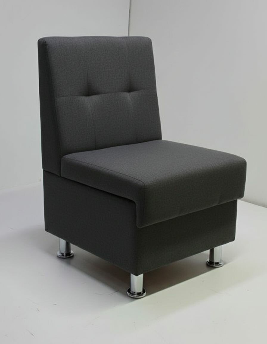 Стильный компактный диван Фабрики оникс из практичного и износостойкого материала с оригинальным дизайном, вместительным ящиком для хранения, мягким наполнителем для дома, дачи и офиса