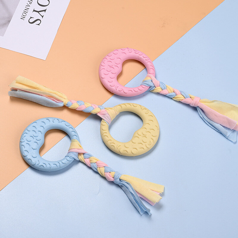 Игрушка для собак из ТПР, прочная, для жевания, косточка для прорезывания зубов у щенков, для чистки зубов, для самостоятельных игр, для снятия скуки, тренировочный мяч.