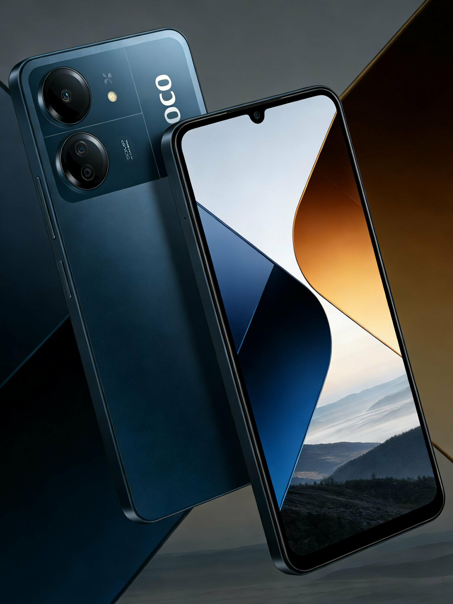 Смартфон Xiaomi Poco C65 8/256 ГБ , Dual nano SIM, синий (blue)