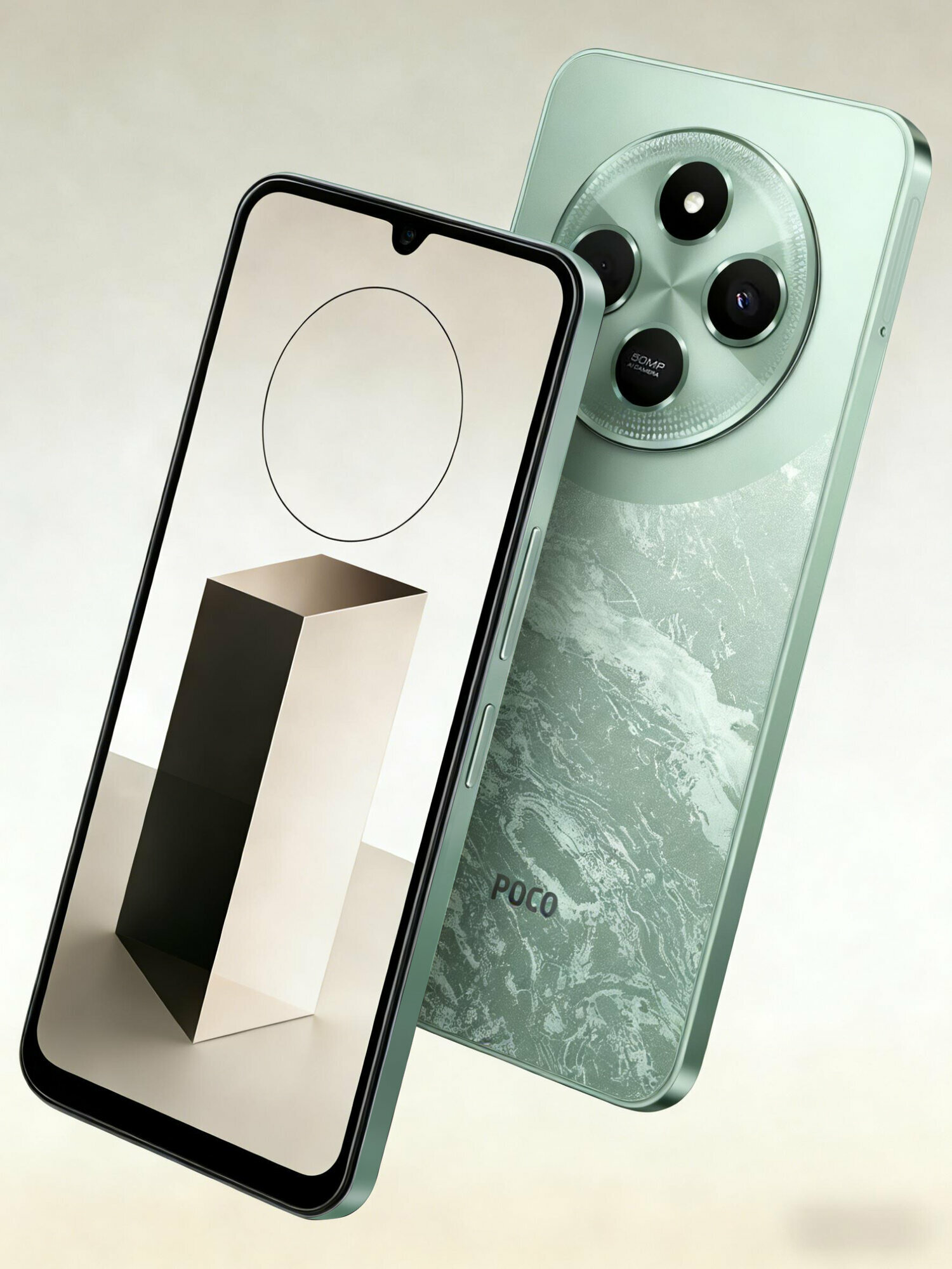 Смартфон Xiaomi POCO C75 8/256 ГБ Global, NFC, Dual nano SIM, зеленый