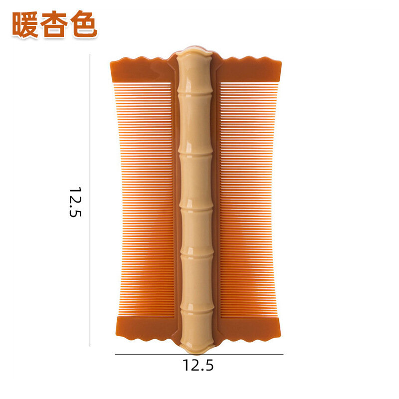 Расческа с мелкими зубьями для удаления перхоти, ультра-плотные зубья, плотная расческа для девочек, скребок для перхоти для детей, инструмент для удаления яиц вшей
